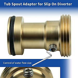 RP33794 Tub Spout Adapter for Slip-On Diverter, for Delta RP19820 RP17453 Replacement Kit