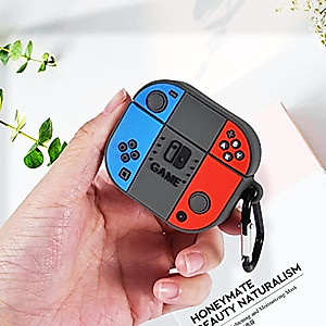 QINGQING Airpods 3rd Generation Cases 2021 Switch Case for Airpods 3 Case Cover Men Kids Teens Boys Wireless Charging Case with Keychain Accessories for Apple Gen 3