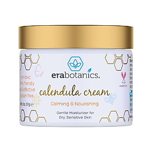 Era Organics Baby Moisturizing Cream - Soothing and Nourishing with Calendula, Cocoa Butter, Rosemary, Plus More - Safe for Sensitive Skin Made in The USA 2 oz