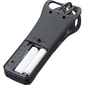 Zoom H1n Audio Recorder Value Bundle with 4x AAA Batteries, SanDisk 32GB microSD Card, Recorder Case, Zoom Accessories and StreamEye Polishing Cloth