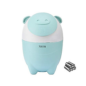 ESD HSDMYSH Mini Cute Desktop Trash Can Mini Desk Garbage Can for Office Desktop Coffee Table Kitchen Pig Cute Garbage Can Small Table Trash Can Bounce Cover Bucket Small Paper Basket