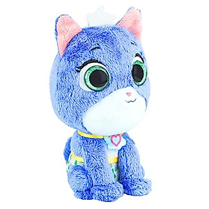 Disney Junior T.O.T.S. KiKi the Cat, 6-inch Bean Plush Stuffed Animal, Small Plushie