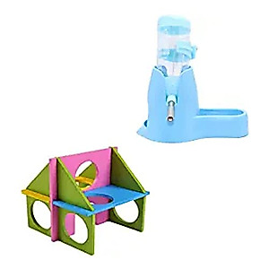 Litewoo Hamster Water Bottle and Hamster Exercise Toy