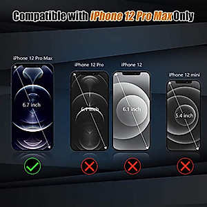 ZEROLEMON Battery Case for iPhone 12 Pro Max, 10000mAh Wireless Charging & Lightning Headphone Supported, RuggedJuicer Extended Battery Charger Case for iPhone 12 Pro Max 6.7" 2020 - Black