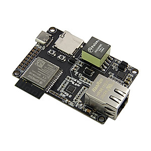 LILYGO T-Internet-POE ESP32-WROOM LAN8720A Chip Ethernet Adapter and Downloader Expansion Board Programmable Hardware TTGO Development Board (T-Internet-POE)