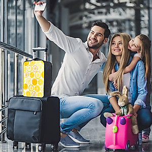 Nanmma Waterproof Shoe Box Bags Pouches Lemon Pattern for Travel Storage Organizer Bag