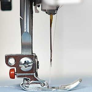 Amytalk 50PCS Sewing Machine Needles Universal Regular Point Machine Needles Compatible for Singer, Brother, Janome, Varmax with Size in 65/9, 75/11, 90/14, 100/16, 110/18 (5 Colors)