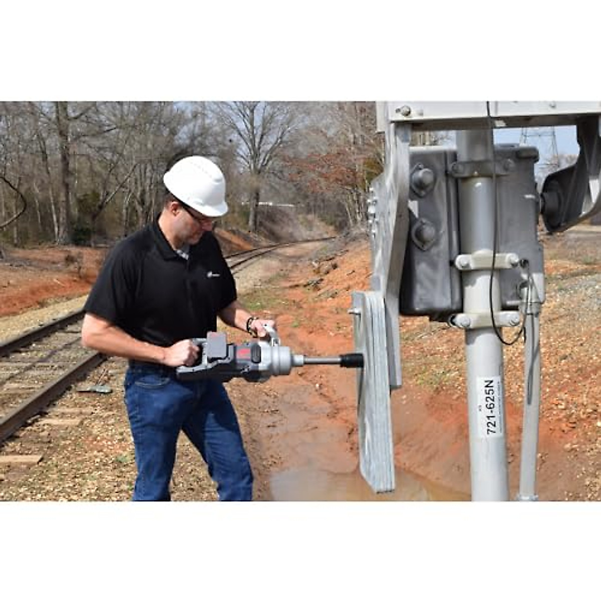 Ingersoll Rand W9691-K4E W9000 Series 20-Volt 1-Inch Cordless Impact Wrench Kit with Charger and 6-Inch Extended Anvil