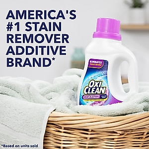 OxiClean Odor Blasters Odor and Stain Remover Laundry Booster Liquid, 50 fl oz