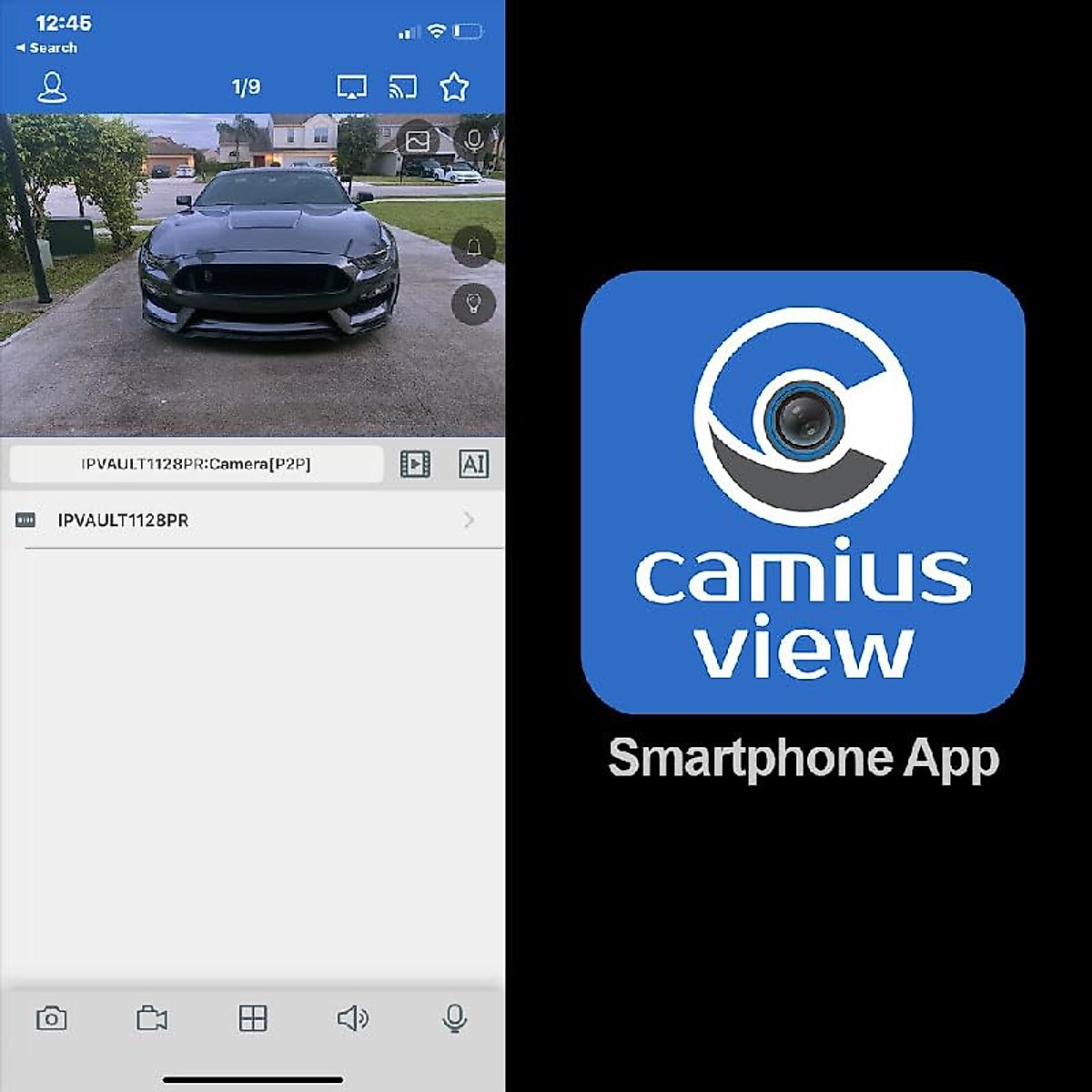 Camius Ultra HD 4K 8 Channel Hybrid 5-in-1 DVR Security Recorder with 3TB Hard Drive, for up to 4K TVI/AHD/CVI/CVBS 8 Analog and 4 IP Cameras (Cameras Not Included)