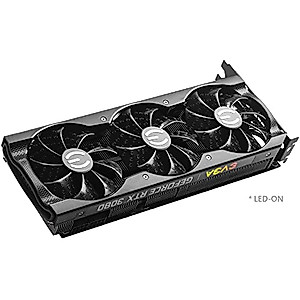 EVGA GeForce RTX 3080 12GB XC3 BLACK GAMING, 12G-P5-4861-KL 12GB GDDR6X iCX3 Cooling ARGB LED LHR