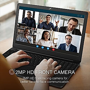 Packard Bell 15.6 inch Laptop IPS FHD 1920 x 1080 Resolution Laptop Computer, Intel Celeron N4020, UHD Graphics 600, 4GB Ram 128GB SSD, Micro SD Slot, Windows 11 in Home S Mode, 2MP Camera, Speakers