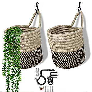 Weixinghera Home & Kitchen Hanging Hooks Utility , Large S Hooks for Hanging,Heavy Duty Metal Hooks for Hanging Pictures, Bags, Coats and More (White+Black)