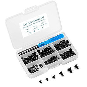 160Pcs Laptop Notebook Computer SSD HDD Screws Kit for Lenovo Toshiba Gateway Samsung HP IBM Dell Sony Acer Asus SSD Hard Disk SATA
