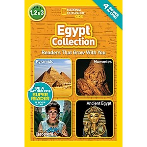 Egypt Collection (National Geographic Kids Readers, Levels 1, 2, & 3): Readers That Grow With You