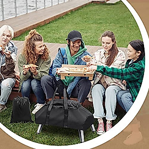 Tessco Pizza Oven Cover Compatible with OoniKoda 16 Waterproof Pizza Accessories Portable Pizza Grill Cover Outdoor Heavy Duty Gas Pizza Oven Carry Accessories with Pocket