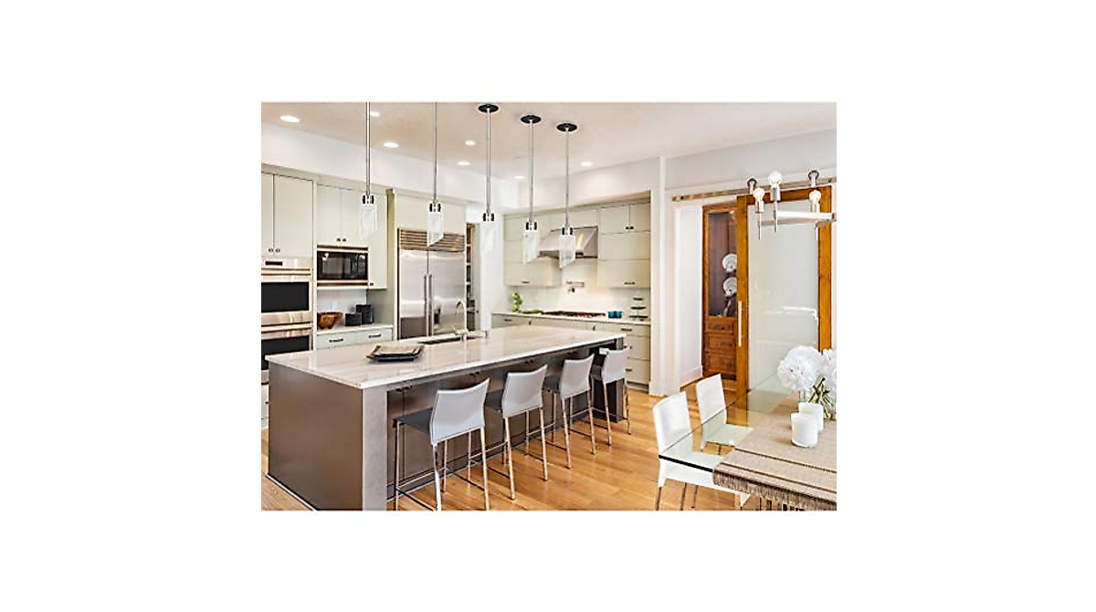 MOTINI Crystal Pendant Light - Modern Style 8W LED