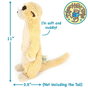TigerHart Mimi The Meerkat - 10 Inch Stuffed Animal Plush