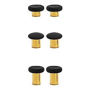E-MODS GAMING 12 in 1 - Metal Mod 6 Swap Thumbsticks Joysticks, 4 Paddles & 2 Dpads with Open Tool for Xbox One Elite Controller (Gold)