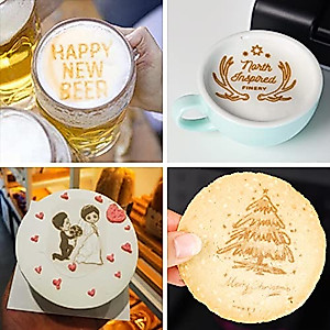 Mcilpoog 3d Latte Art Coffee Printer Machine Digital Inkjet WIFI Photo Selfie Printing Machine Cake Desserts DIY Decoration Maker