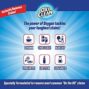 OxiClean On The Go Stain Remover Pen for Clothes and Fabric, Instant Stain Removal Stick, Pack of 3