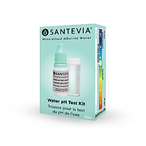 Liquid pH Test Kit by Santevia | Use pH Drops to Accurately Measure The pH of Your Water | Quickly & Easily Monitor pH Levels