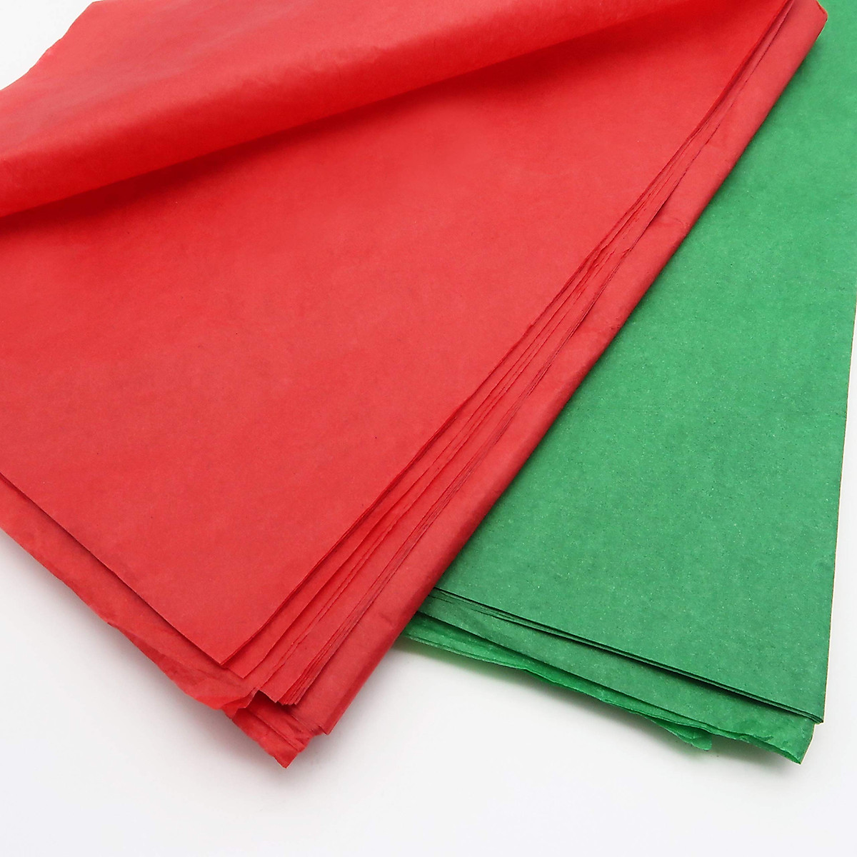 24 Christmas Kraft Gift bags 7.25 x 9 x 3.5 with 24 Tissue Papers for Xmas Exchange, Party Favors Paper Goodie Bags