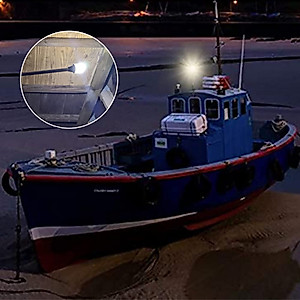 Keiurot BA15D 90 1004 Led Bulb for Boat Navigation Lights Anchor Light Stern Light, Boat Lights Bow and Stern, Marine Navigation Lights for Boats Led White DC 12V, 4Pack