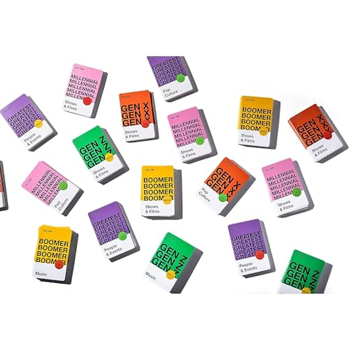GENSMAK! Party Game - Engaging Multi-Generational Trivia Game with Comedic Hints - Fun for Family and Friends, Adults and Teens - Ages 10+, 2+ Players, 10+ Min Playtime