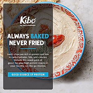 Kibo Chickpea Chips - High Protein/Fiber, Plant-Based, Cert. Gluten Free, Non-GMO, Vegan, Kosher, 3 Flavor Variety Pack, 1oz 12 pk