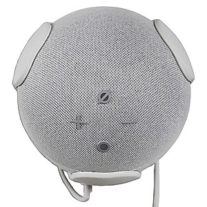 Made For Amazon Wall Mount, White, for Echo Dot (4th generation)
