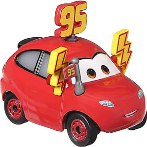 Disney Car Toys Maddy Mcgear, Miniature, Collectible Racecar Automobile Toys Based on Cars Movies, for Kids Age 3 and Older, Multicolor