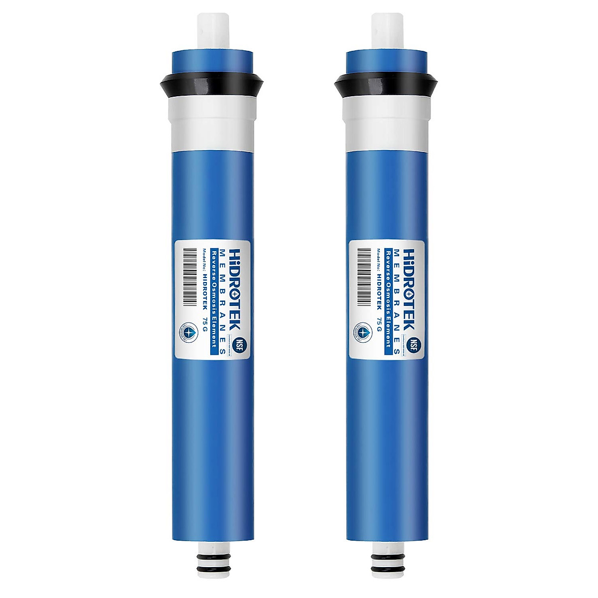 Geekpure Reverse Osmosis RO Membrane 75 GPD -NSF Certificated-Water Filter Replacement-Pack 2