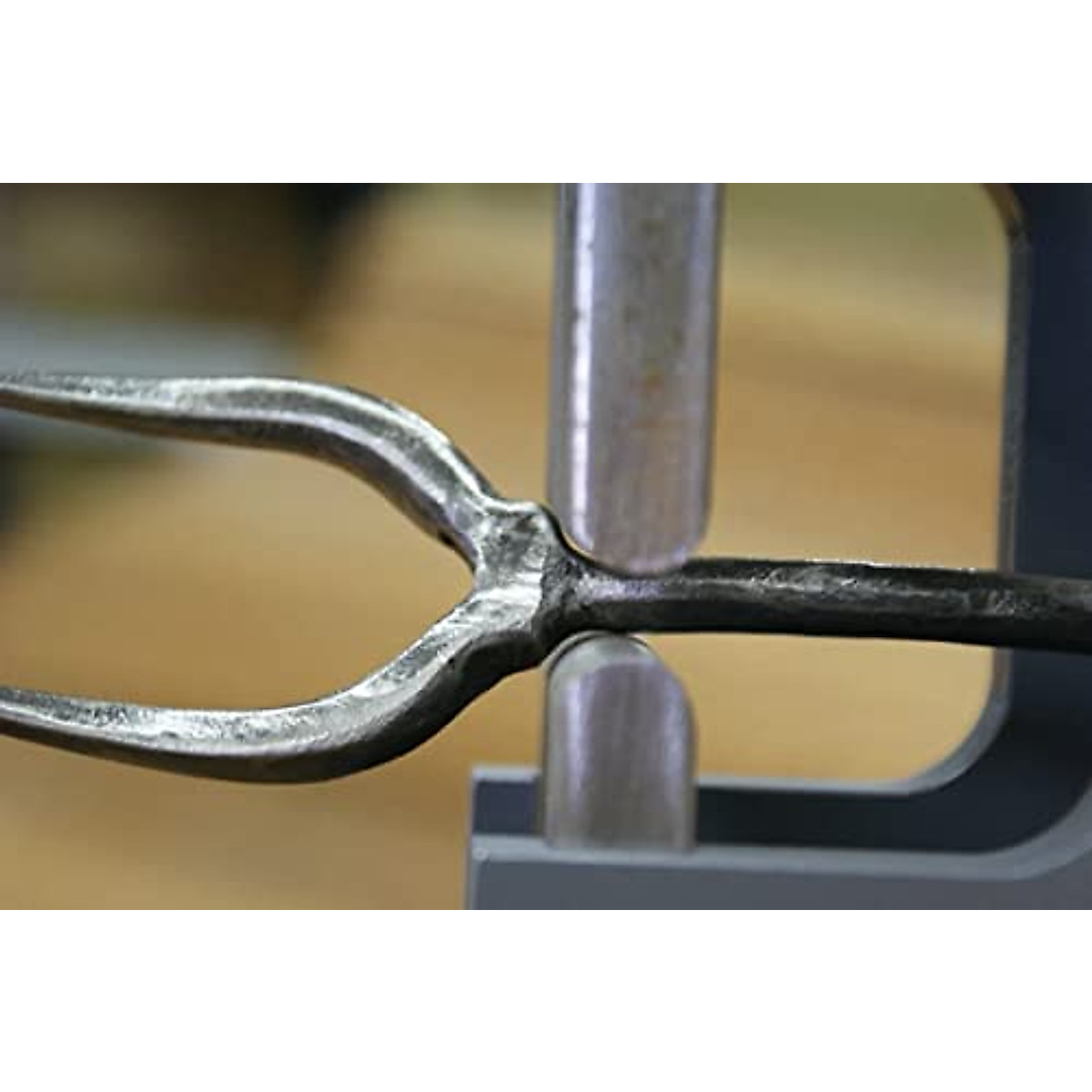 5 Pcs Blacksmith G2 Guillotine Tool, Blacksmith Slash Fullering Tool with Flat Dies for Round or Square Shoulders, Leaves, Cat Tails, Candle Cups etc, Black