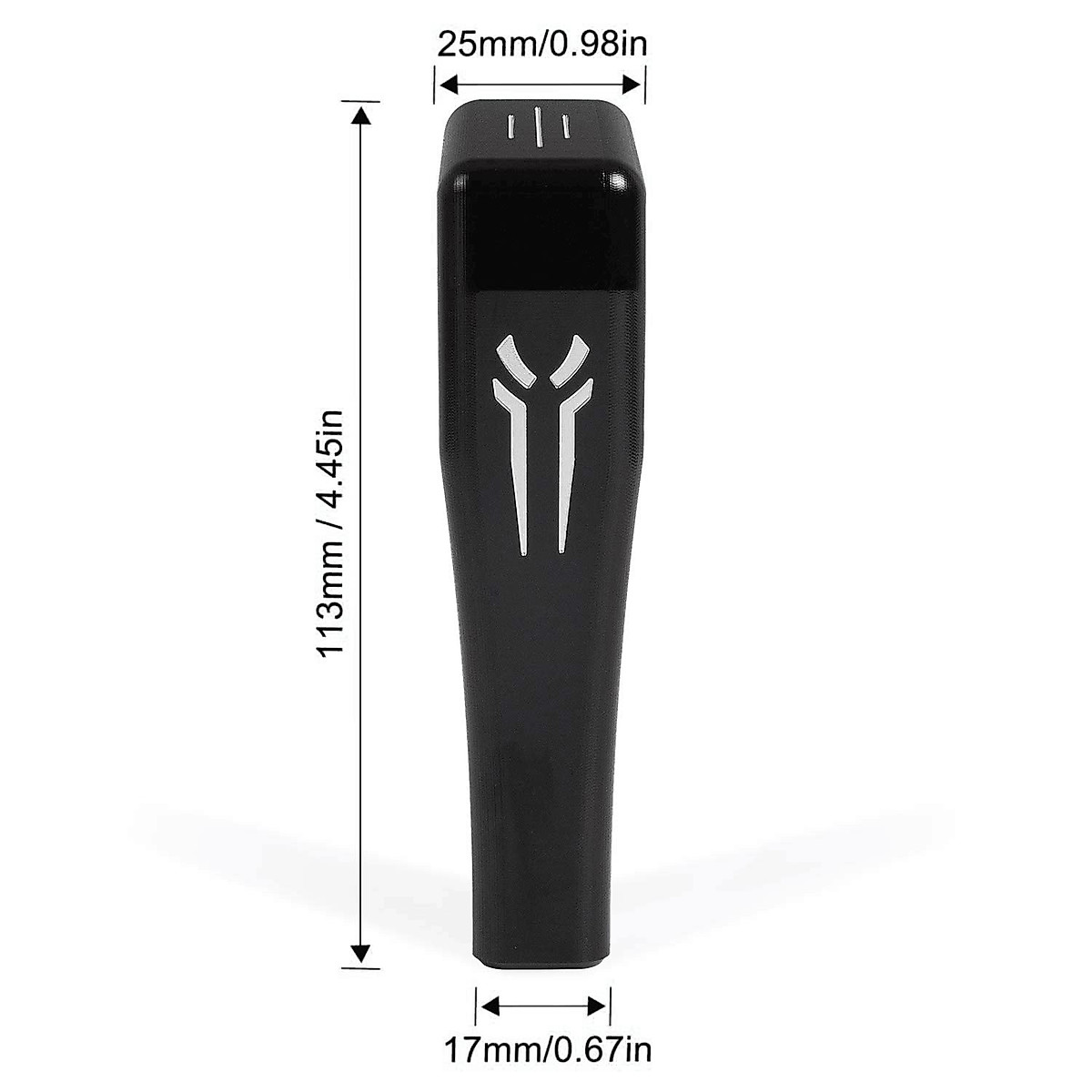 RANSOTO UTV Shift Knob Gear Selector Shift Knob Grip Aluminum Compatible with 2017-2024 Can Am Maverick X3 / X3 MAX Replace 715004866