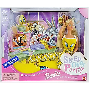 Barbie Tweety Sleep Over Party Warner Bros. Studio Store Doll