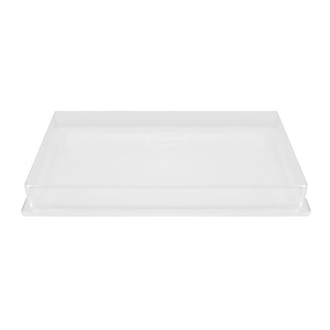 SUNDOME BPA Free Plastic Humidity Dome Tray Lid for Indoor Growing, Seeding in Greenhouse, Clear, 2" (Pack of 1)