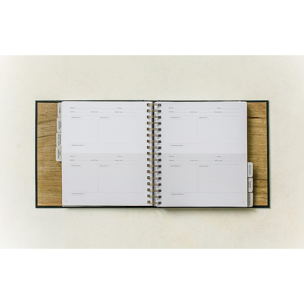 Around Our Table: A Modern Heirloom Recipe Book to Organize and Preserve Your Family's Most Cherished Meals (Heirloom Story Books and Guided Journals)