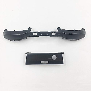 Replacement LB RB Bumpers Buttons Middle Piece Kit for Xbox One Slim S Controller(Black)