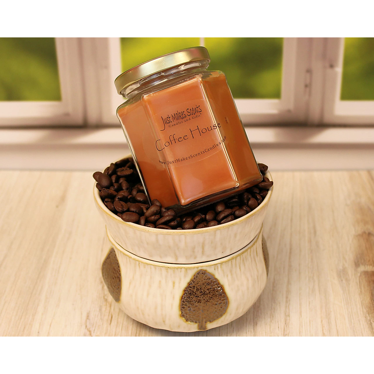 Coffee House Scented Soy Blend Candle | Fresh Coffee Smell | Hand Poured in The USA
