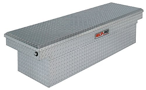 Jobox PAC1580000 Aluminum Single Lid Fullsize Crossover Truck Box, Bright