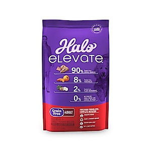 Halo Elevate Dry Dog Food, Grain Free Red Meat Recipe, 3.5lb