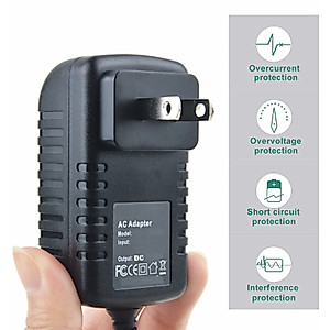 Jantoy AC Adapter for Sega MK-1602 1602 1602-05 Genesis CD Console Power Supply Cord PS