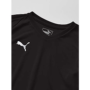 PUMA Unisex Youth Liga Jersey Core, Black/White, X-Large
