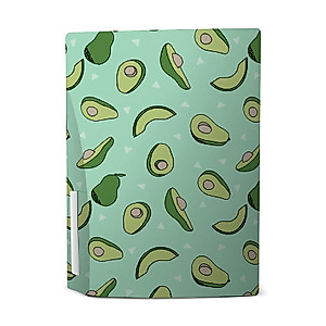 Head Case Designs Officially Licensed Andrea Lauren Design Avocado Art Mix Vinyl Faceplate Sticker Gaming Skin Decal Cover Compatible With Sony PlayStation 5 PS5 Disc Edition Console