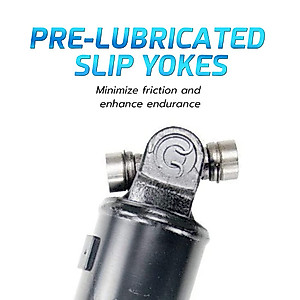 Bode-man 68 1/4" Rear Prop Shaft Drive Shaft Assembly For 4WD 2001-2003 Chevy Silverado 1500 1500HD 2500 2500HD 3500