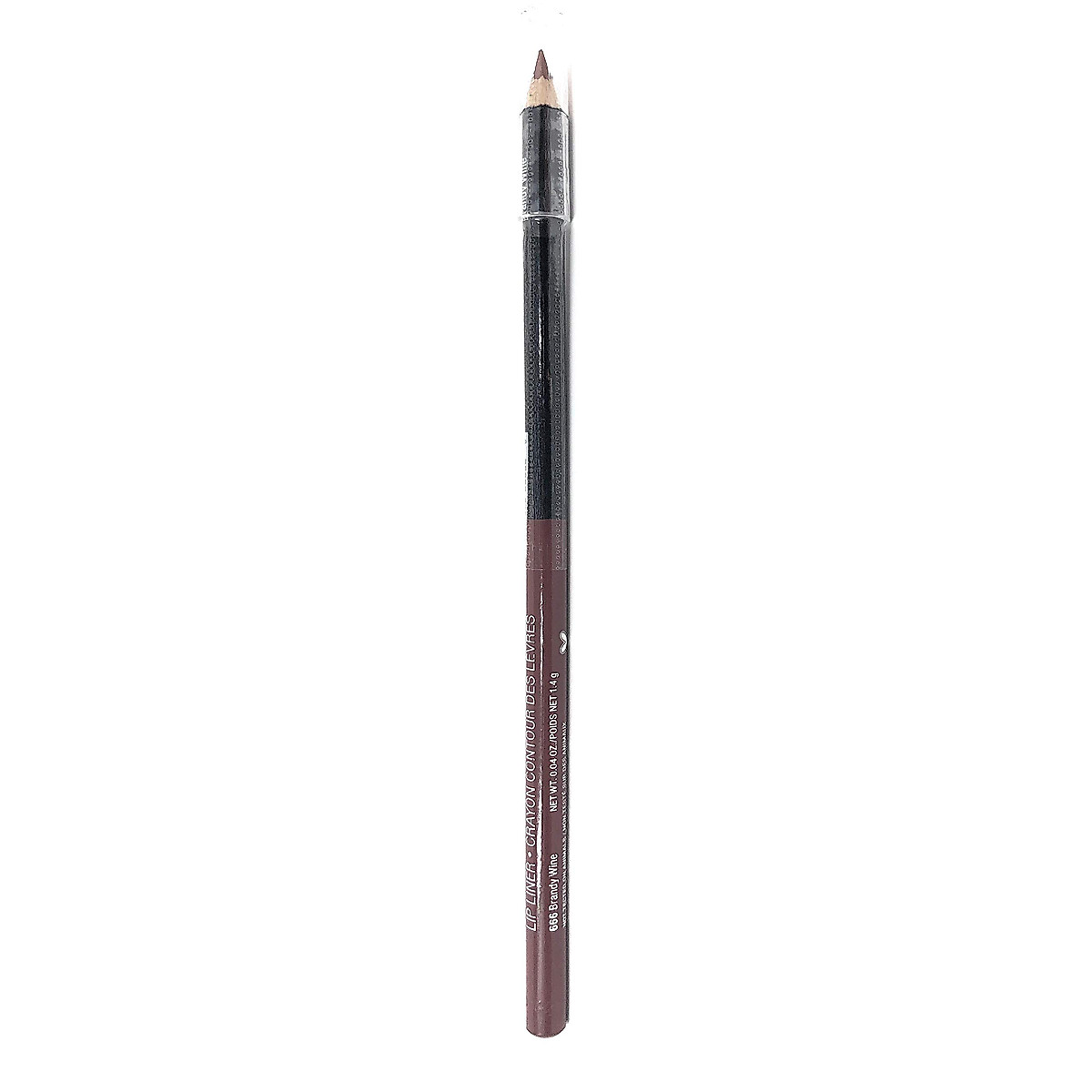 Wet n Wild Color Icon Lip Liner Pencil, Brandy Wine [666] 0.04 oz (Pack of 4)