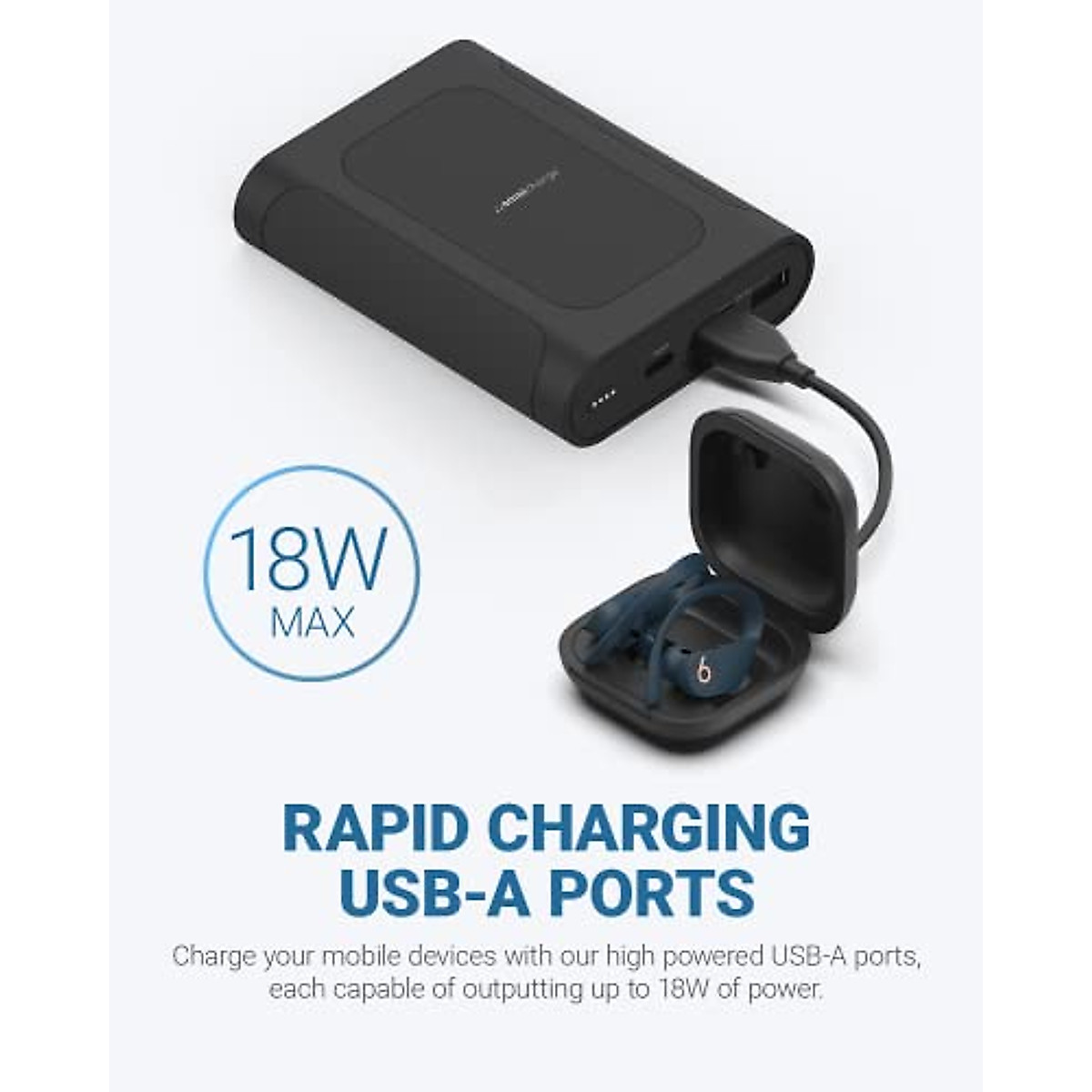 Omni Mobile 12,800 Laptop Power Bank with USB-C | Battery Pack for Laptops, Tablets, Cameras, Smartphones, iPhone, Samsung Galaxy and Other Smart Devices