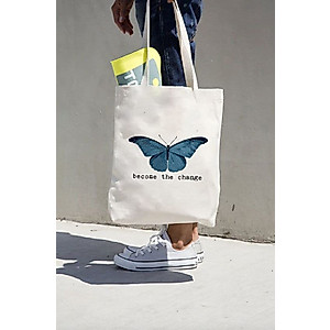 Cinar Tote Bag, Canvas Tote Bag For Women With Trend Print, Zippered Inner Pocket, Bags For Bags For Women, Beach Bag, Canvas Tote Bag, Grocery Bags, School Tote Bag, Cute Gifts, Bridesmaid Gifts