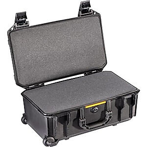 Pelican Vault - v525 Case with Foam for Camera, Drone, Equipment, Electronics, Gear, and more (Black)
